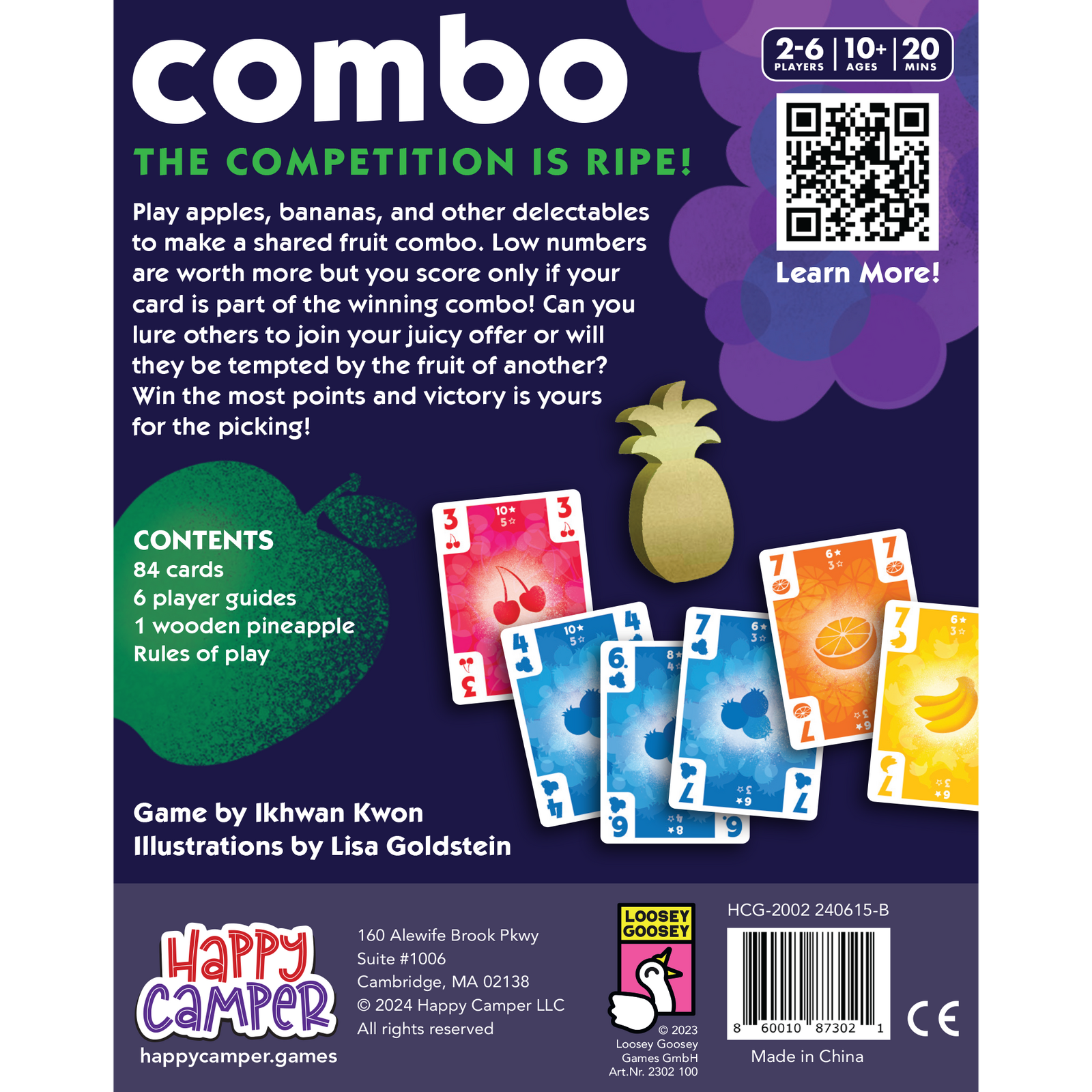 Happy Camper Combo Most Tempting Card Game 2-6 Players Ages 10+
