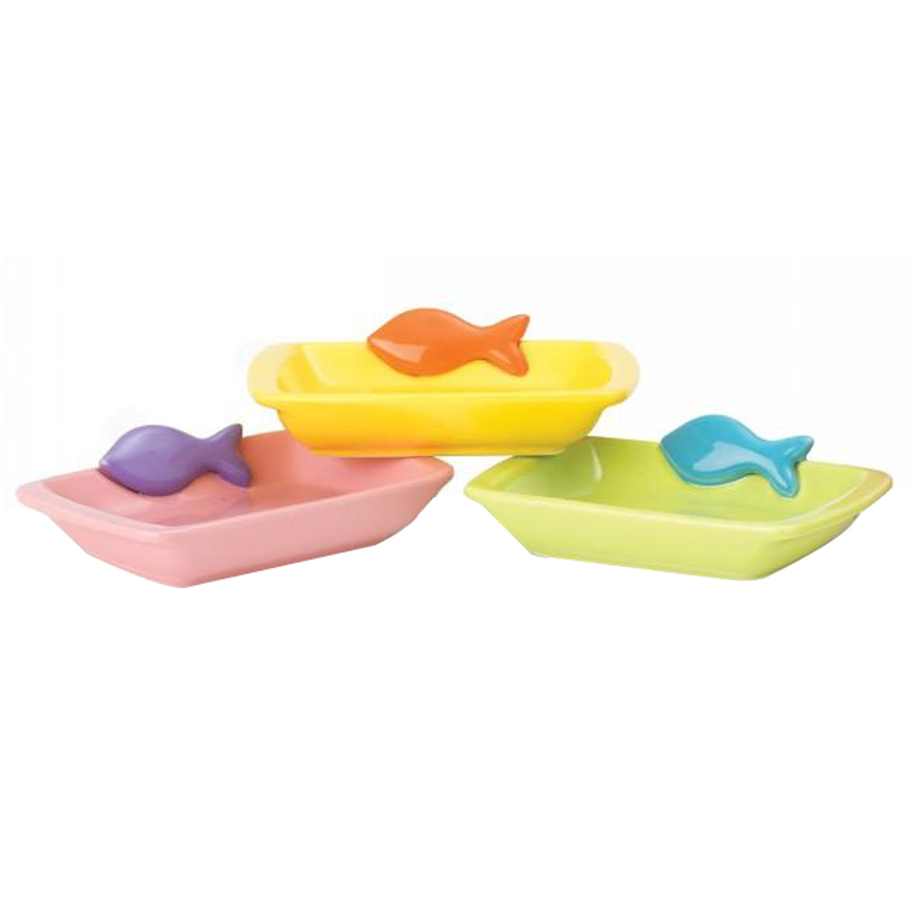 Petrageous Teeny Tiny Fish Pet Saucer Assorted 13cm