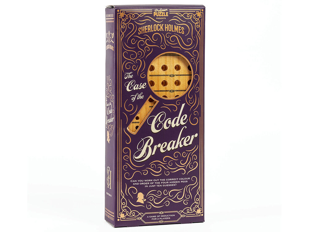 Professor Puzzle Sherlock Holmes Code Breaker 2-Players Ages 8+ (PRO207504)